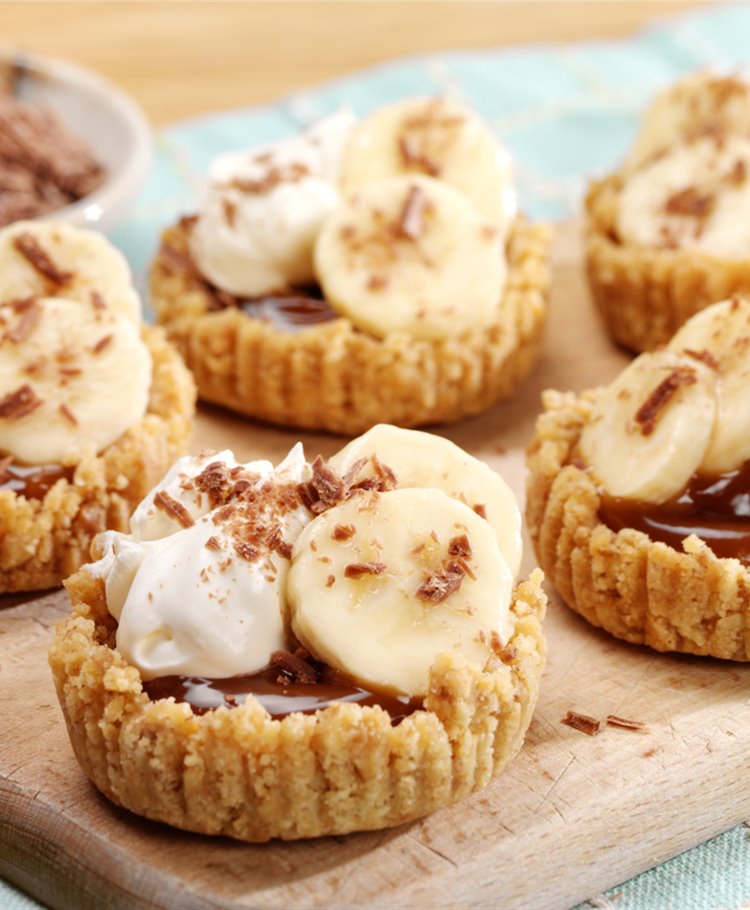 Mini Banoffee Pies Recipe | Dr. Oetker