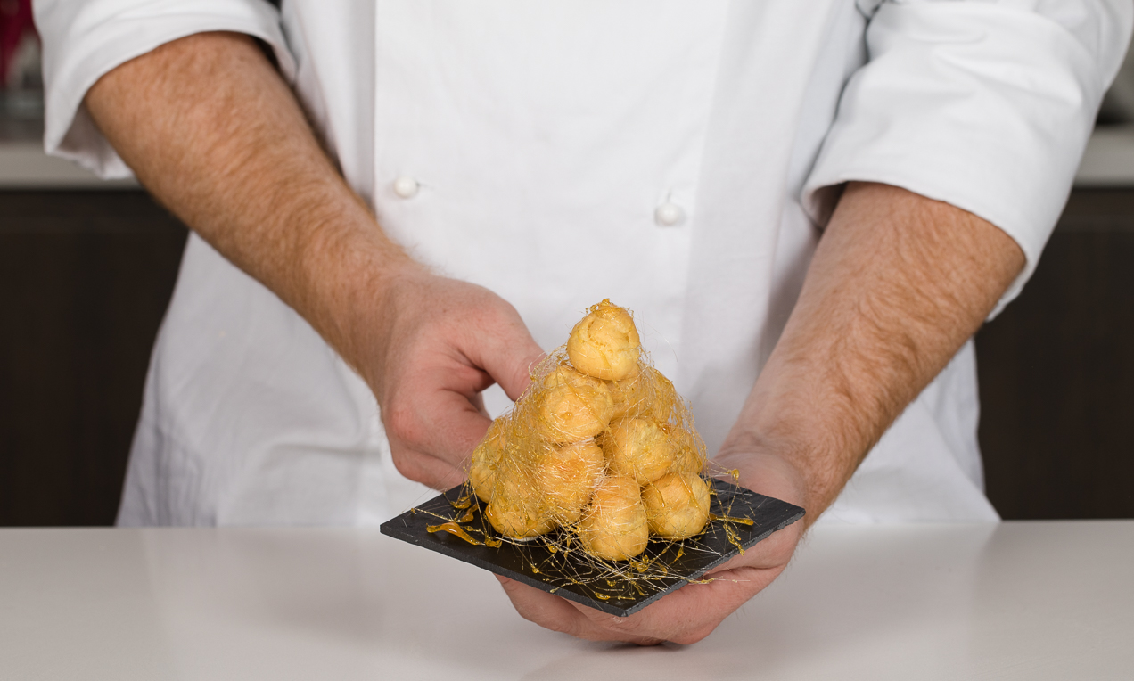 Ricetta Mini croquembouche | Paneangeli