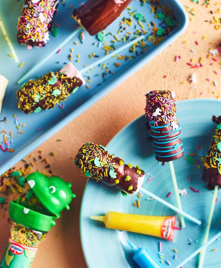 Unicorn and Dino Pops Recipe | Dr. Oetker