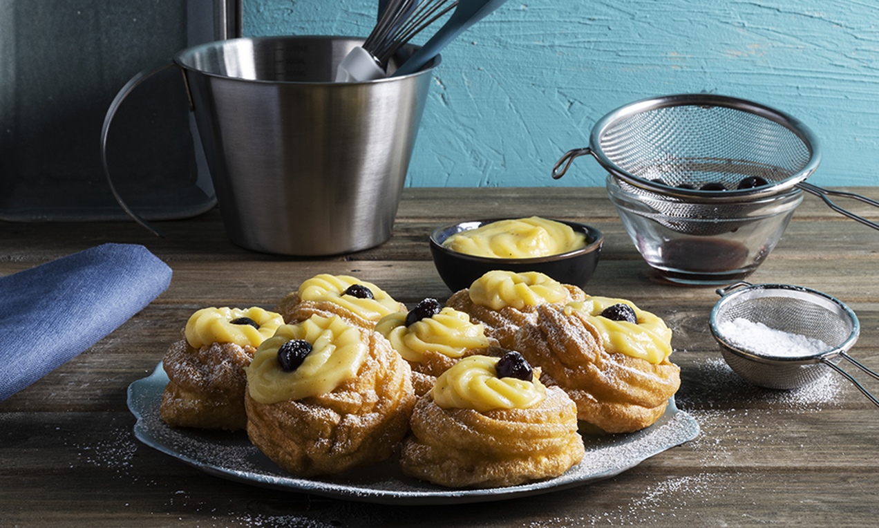 Ricetta Zeppole Napoletane di S. Giuseppe | Paneangeli