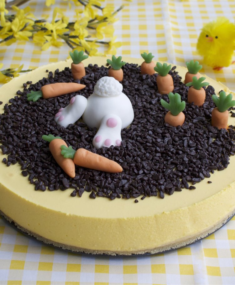 Paaskwarktaart met paashaas Recept | Dr. Oetker