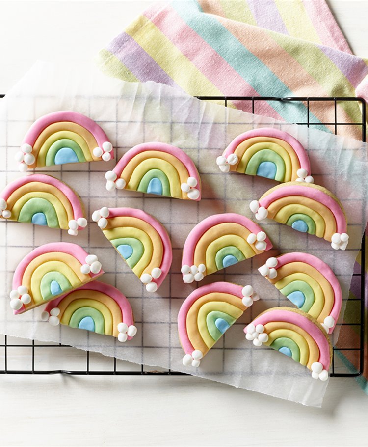 Rainbow Biscuits Recipe | Dr. Oetker